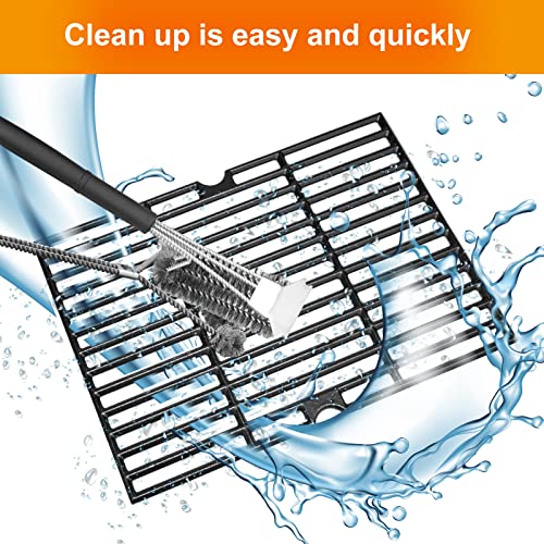 Hisencn 70-01-634 Grill Cooking Grates for Dynaglo DGF350CSP DGF350CSP-D DGF350SNP DGF350SNP-D Cast Iron Grill Grid Replacement Parts