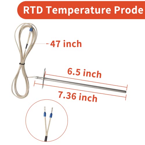 Replacement for Traeger Digital Thermostat Kit Controller, Compatible with Most Traeger Wood Pellet Grills, The Upgrade Kit Comes with 2 Temperature Probes and 1 Furnace Temperature Probeā¦