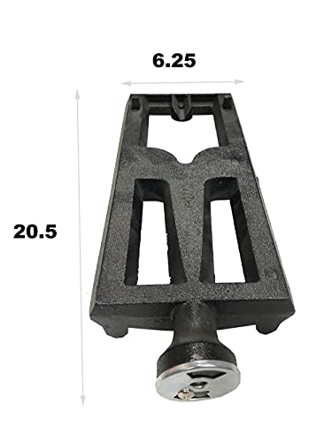 Dongftai CB360A (3-Pack) 20.5" Cast Iron Burner Replacement for DCS 36, 36 Series, 36ABQ, 36ABQAR, 36ABQR, 36BQ, 36BQAR, 36BQR, 48, 48 Series, 48BQ, 48BQAR, 48BQR Grill