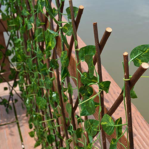 QILIN 70cm Artificial Garden Plant Fence UV Protected Privacy Screen Outdoor Indoor Use Garden Fence Backyard Home Decor Greenery Wall