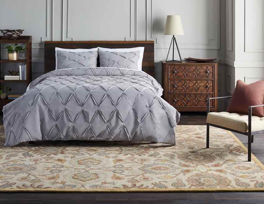 BROOKS DECOR Area Rugs, 8x10 Oval Traditional Brown Area Rug Carpet for Living Room, Bedroom or Kitchen (8' x 10' Oval)