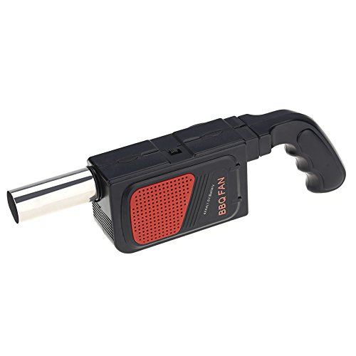 Barbecue Air Blower Portable Handheld Electric BBQ Cooking Fan Air Blower Fire Bellows Tool for Outdoor Camping Cook Picnic Barbecue