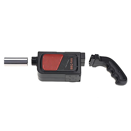 Barbecue Air Blower Portable Handheld Electric BBQ Cooking Fan Air Blower Fire Bellows Tool for Outdoor Camping Cook Picnic Barbecue