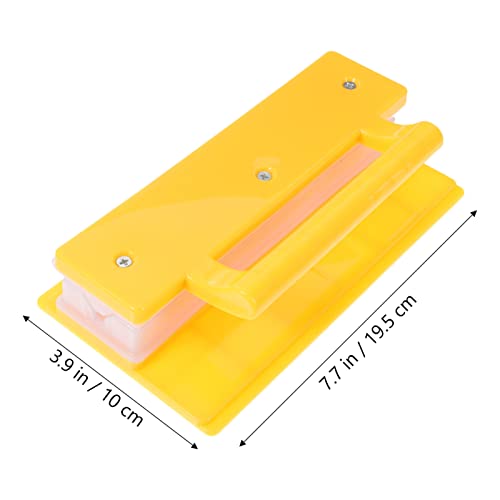 DOITOOL 1PC BBQ Skewers Wears Meat Device Meat Skewer Tools Quick Portable Meat Skewer Box 19.5Γβ6CM Plastic Manual Hand-held Multifunctional Barbecue Accessory Skewer Machine Kebab Maker for Picnic