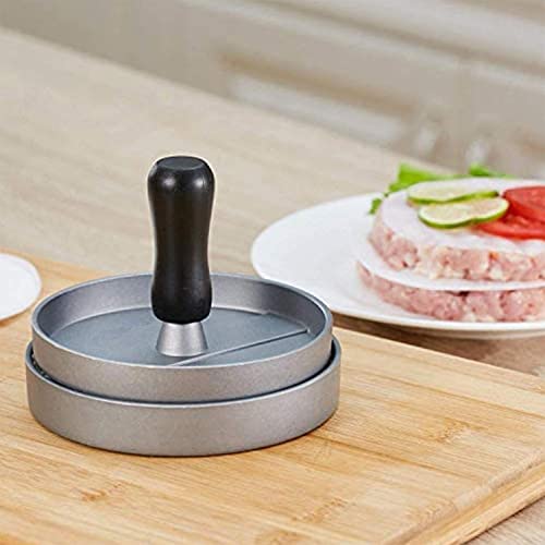YoCosii Hamburger Press Patty Maker with 100 Free Patty Papers,Non Stick Burger Patty Maker Mold