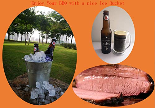 Drip Grease Bucket and 12-Pack Liners for Traeger 20/22/34 Series, Pit Boss etc Pellet Grill Smoker (Black 12)