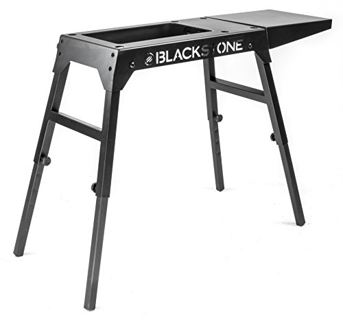 Blackstone 5013 Universal Griddle Stand, Size 17"/22" Leg Side Shelf is Made to fit Either The 17" or 22" Table Top, Black & 1724 Cover, Black