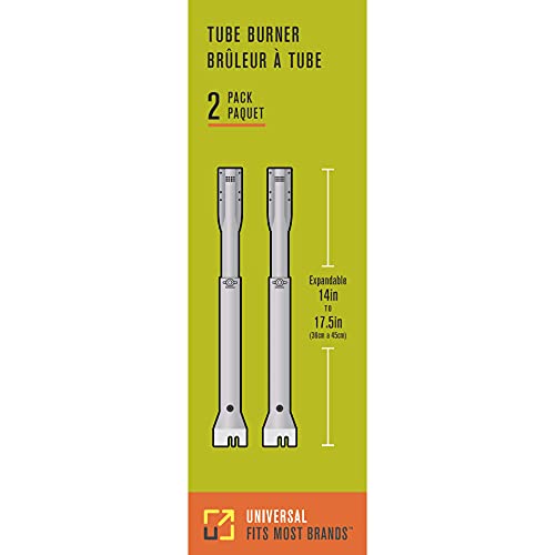 Char-Broil Dual Pack Tube Burners, stainless steel