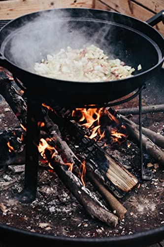Barebones All-in-One Cast Iron Grill, Dutch Oven for Camping and Outdoor Cooking