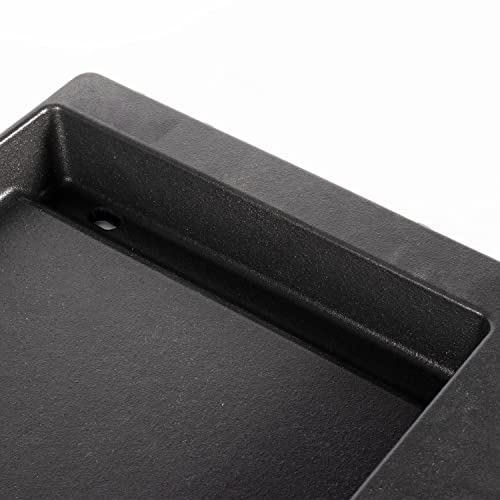 Cast Iron 7599 Griddle for Weber Genesis II 300 & 600 Series and Cast Iron Cooking Griddle Parts for Weber Genesis II LX 3/4/6 Series Burner Grills, Grill Accessories for Weber Outdoor Grill.