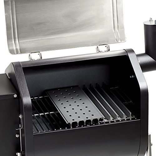 GrillGrate - 12" Panel Set - 2 Interlocking GrillGrates + Grilling Tool (13"L x 10.5"W) - Premium Replacement Grill Grate