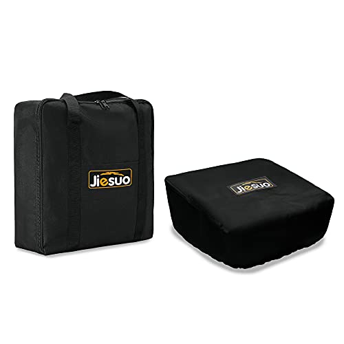 Jiesuo 17 inch Griddle Cover and Carry Bag for Blackstone 17 inch Griddle, Heavy Duty Waterproof Table Top Griddle Cover for Blackstone