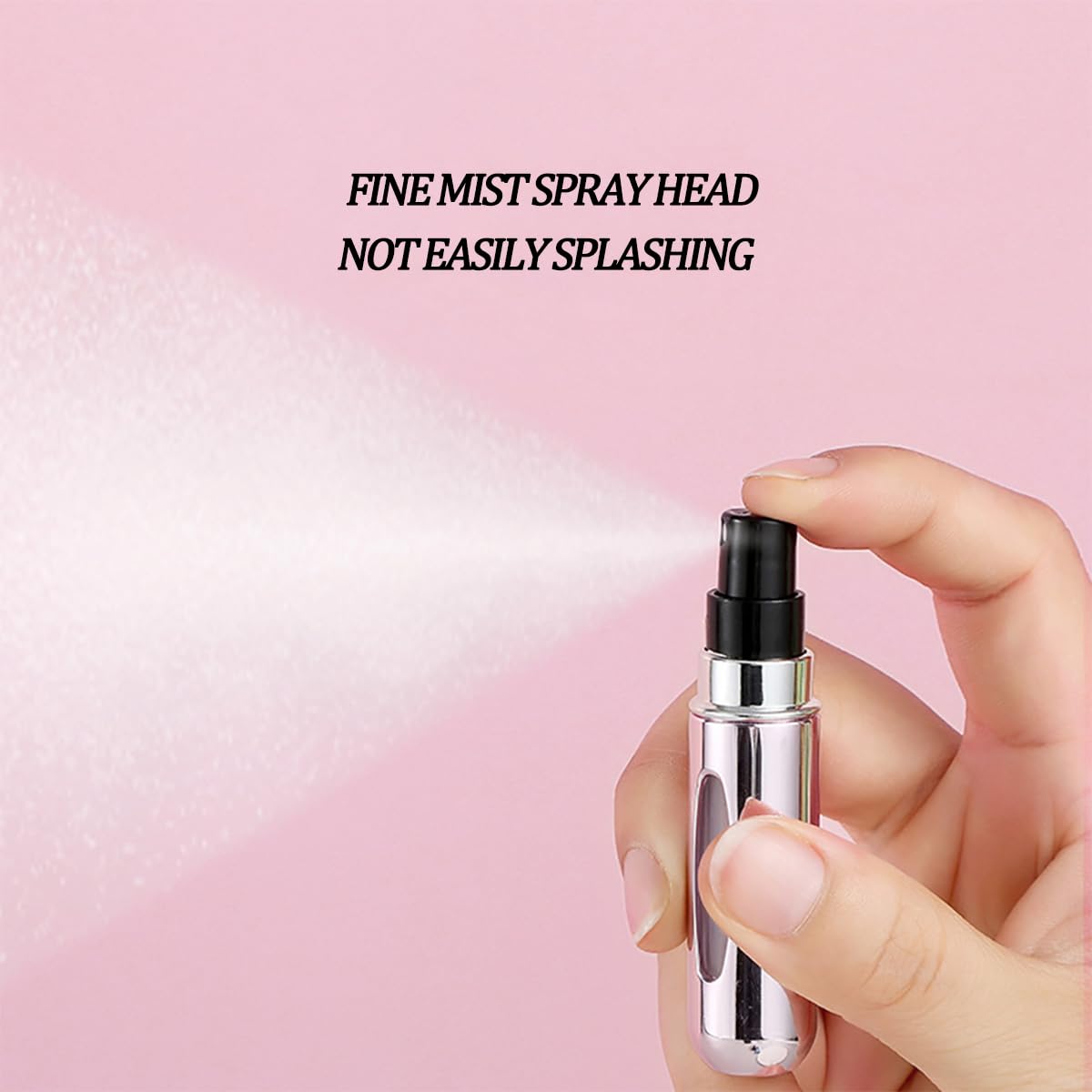 LAIYOHO 3 Pcs 5ml Portable Perfume Decanting Bottles Mini Bottom Direct Refillable Perfume Spray Bottles Suitable for Travel.