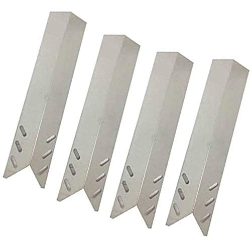 bbqGrillParts Grill Heat Plate for Select Grill Chef BM2000, FL-2000, GBC1088WB, GBC1273W, BHG BH12-101-001-02 & Uniflame GBC1273SP Gas Models - 4 Pack (16" x 3-3/4")