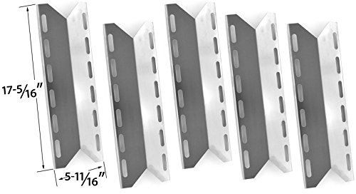 Grill Parts Gallery Replacement Kit for Jenn-air 740-0141, 750-0141, 750-0142 Gas Models Includes 5 Burners & 5 Heat Plates