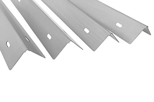 Replace parts 4-Pack Stainless Steel Heat Plates for Naploeon Grill Rogue Series and Prestige 500 (S87001)