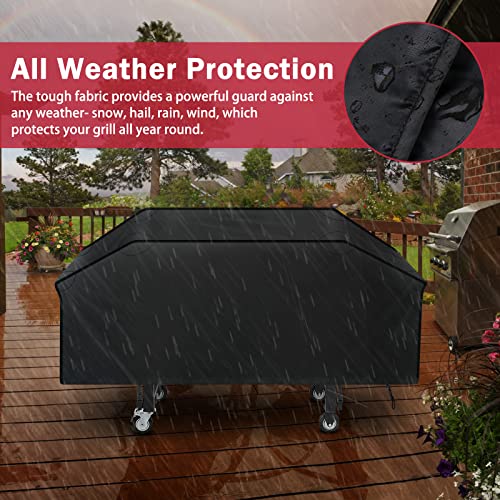 iCOVER 36 inch Griddle Cover for Blackstone, Waterproof Lightweight Polyester Barbecue Cover Flat Top Gas Grill Cover for Blackstone 36" Griddle Cooking Station for Camp Chef