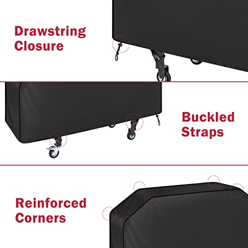 iCOVER 36 inch Griddle Cover for Blackstone, Waterproof Lightweight Polyester Barbecue Cover Flat Top Gas Grill Cover for Blackstone 36" Griddle Cooking Station for Camp Chef