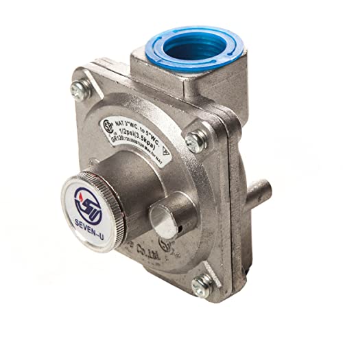 Natural Gas Regulator 1/2" 120K BTU
