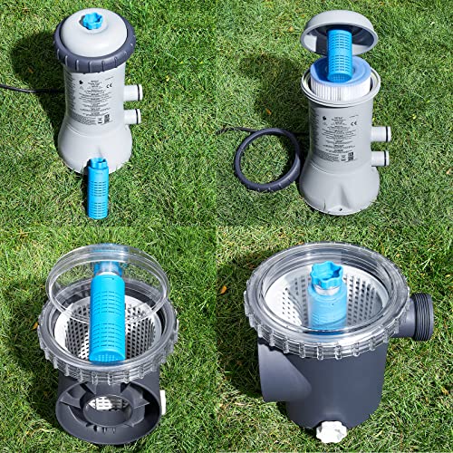 HOTUBJOY Pool Pump Mineral Cartridge Filter Sticks Compatible with INTEX Above Ground Pools(2,20K Gallons)