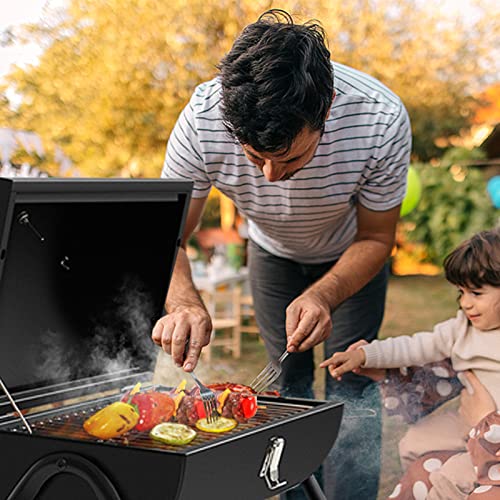 Lovely Snail Charcoal Grill Portable BBQ Grill, Barbecue Camping Grill for Outdoor Cooking, Camping and Picnic