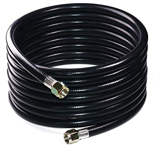 DOZYANT 18 Feet Propane Hose Extension with 3/8" Female Flare on Both Ends, Flexible Propane Gas Line Pipe for RV, BBQ Grill, Propane Tank, Heater and More