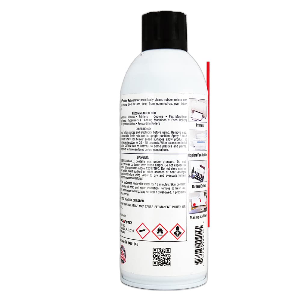 Max Professional 2145 Rubber Rejuvenator - 10 oz.,Black and Silver