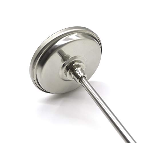 9815 & 62538 Accurate Grill Thermometer Replacement for Weber Genesis Silver B/C, Genesis Gold B/C, Genesis 1000-5500 Series, Temperature Gauge with a 5” Prong, Thermostat for Weber Gas Grill