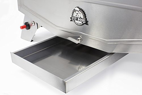 Pit Boss Grills PB100P1 Pit Stop Single-Burner Portable Tabletop Grill , Grey