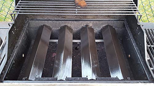 Replace parts Porcelain Steel Heat Plate Replacement for Select Gas Grill Models, Charbroil and Others,(16" X 3 13/16")