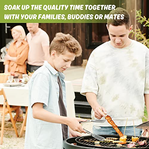 Sukh 270PCS Bamboo Sticks Bulk - Premium Natural Wooden Skewers Bamboo Skewers Wood Sticks for BBQ, Open Fire Pit, Caramel Apples, Hamburger, Fruit, Grilling. Φ=3.5mm, L=15cm