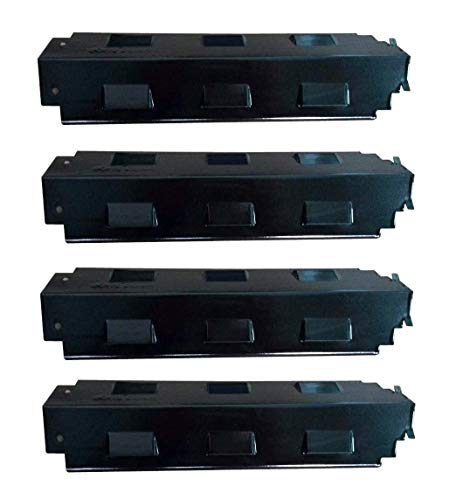 Htanch PN8741(4-Pack) 14 5/8" Heat Plates and Burners and Crossover Tubes Replacement for Charbroil 463420507,463420509,463460708,463460710
