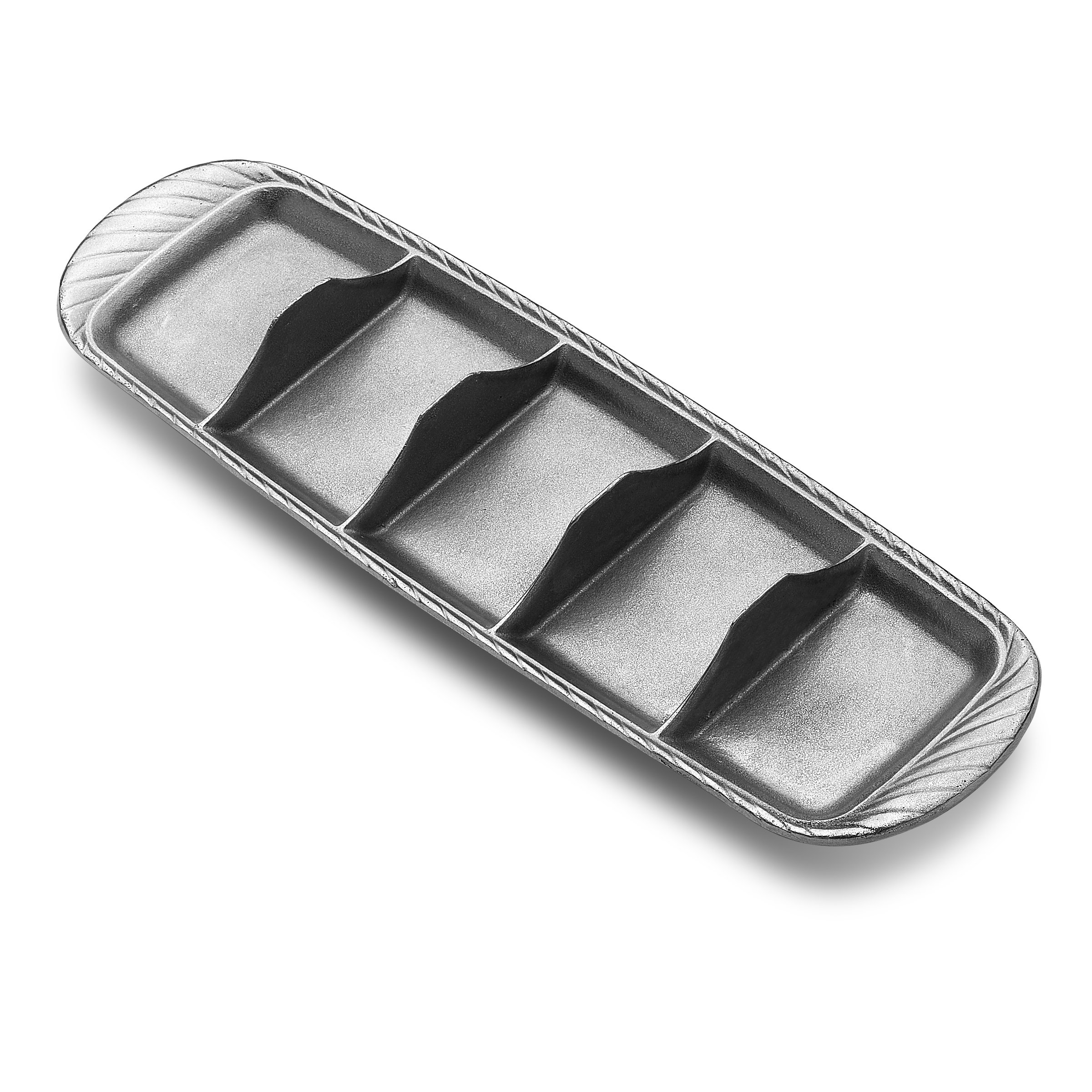 Wilton Armetale Gourmet Grillware Divided Vegetable Grilling Pan, 19-Inch