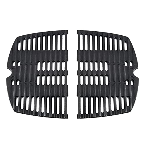 GGC Cooking Grates for Weber 7644 Q100, Q1000 Q1200, Q1400 Series Gas Grill (L 17" x W 12.7" x H 0.5")