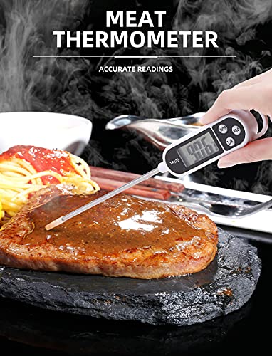 POLIGO Grill Tools Set,25Pcs Stainless Steel Grilling Accessories with Portable Case,Spatula, Tongs&Meat Knives and Fork for Dad Gifts,Professional BBQ Tools Set for Men Outdoor Camping/Backyard