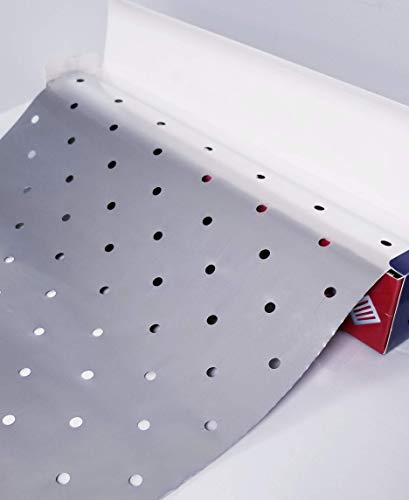 Heavy Duty Grill Foil Roll - Pack of 3 - Vented with Holes Specifically for Grilling and Steaming - 12 Inch x 25 Ft