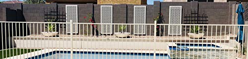 HiddenFlower1US - Privacy Screen Metal Garden Fence Decor Art