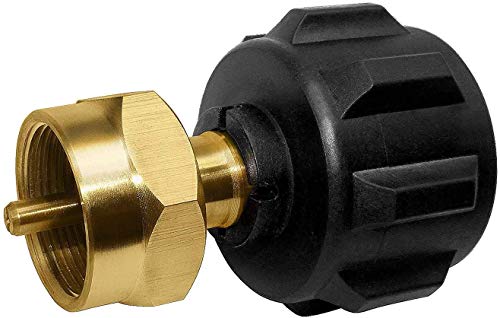 YOUHO Propane Refill Adapter, Fill 1 Pound Bottles from 20lb Tank, QCC1 / Type1 Propane Tank,Solid Brass