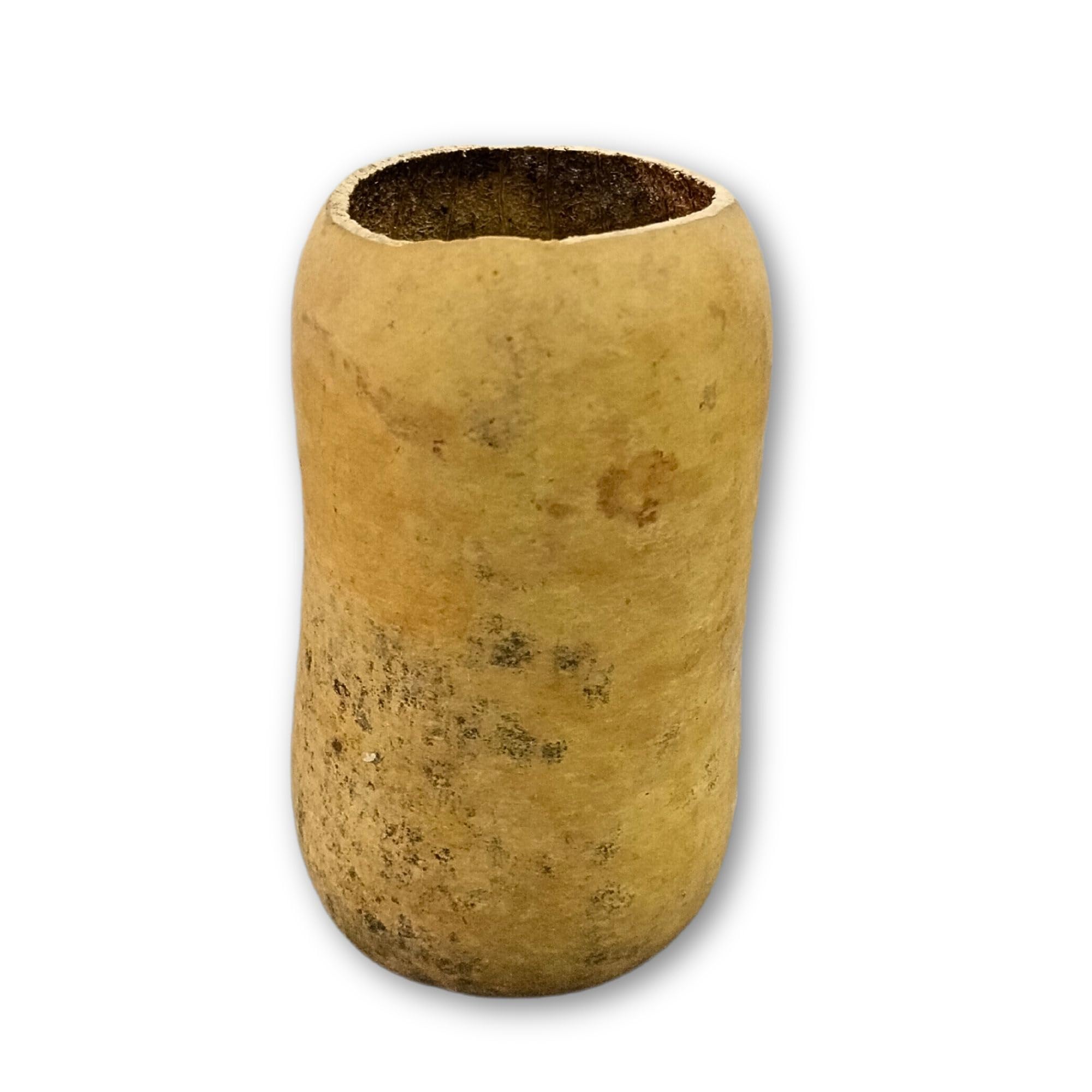 Hand-made Palm Wine Cup | Igbo Tribe Palm Wine Cup, Hand-Calved African Wine Cup (Size 5")