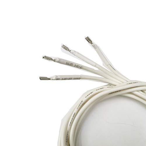 BBQ Future Exact Durable Igniter Kit Replacement for CharGriller, Cuisinart and Others Gas Grill Models with 4-Pcs Ceramic Electrode and 4-Pcs Ignitor Wire
