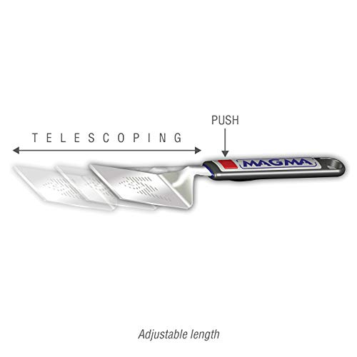 Magma Products, 5 Piece Telescoping Grill Tools Set, A10-132T, Silver