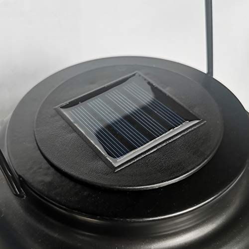 Solar-Lantern Waterproof Lights Replacement Top - Garden Decor Outdoor Lighting Decorative Patio Lighting Solar Replacement Top (Warm White, 2 Pack)…