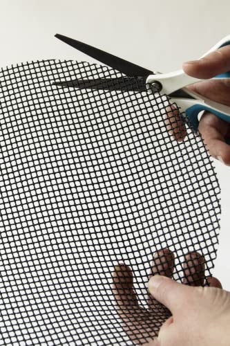 Cestari BBQ Grill Mats Non Stick Grill Toppers- Extra Large Cut to Fit - Pizza Oven Screen - Heavy Duty PFOA Free Grill Mesh Set of 2