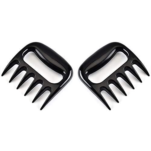 JANEMO Meat Claws,Black Meat Shredder Claws,Use for Shredding, Carving, Handling, Lifting, Pulling Apart Meat
