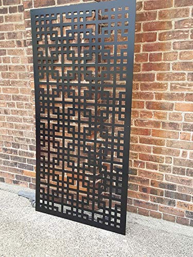 MeenaUS - Privacy Screen Metal Garden Fence Decor Art