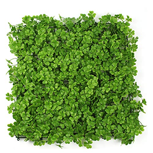 YNFNGXU Artificial Hedge Outdoor Imitation Plant Wall Green Grass Turf Privacy Garden Screen Decorative Fence 50 cm X 50 cm (Color : 05)