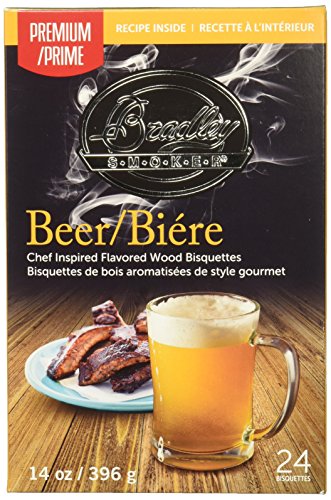 Bradley Smokers BTBR24 PREMIUMBISQUETTES-BTBR24-Premium Bisquettes-Beer 24Pk, 24-Pack, Multi