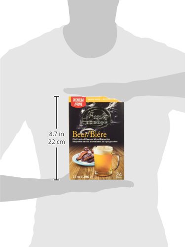 Bradley Smokers BTBR24 PREMIUMBISQUETTES-BTBR24-Premium Bisquettes-Beer 24Pk, 24-Pack, Multi