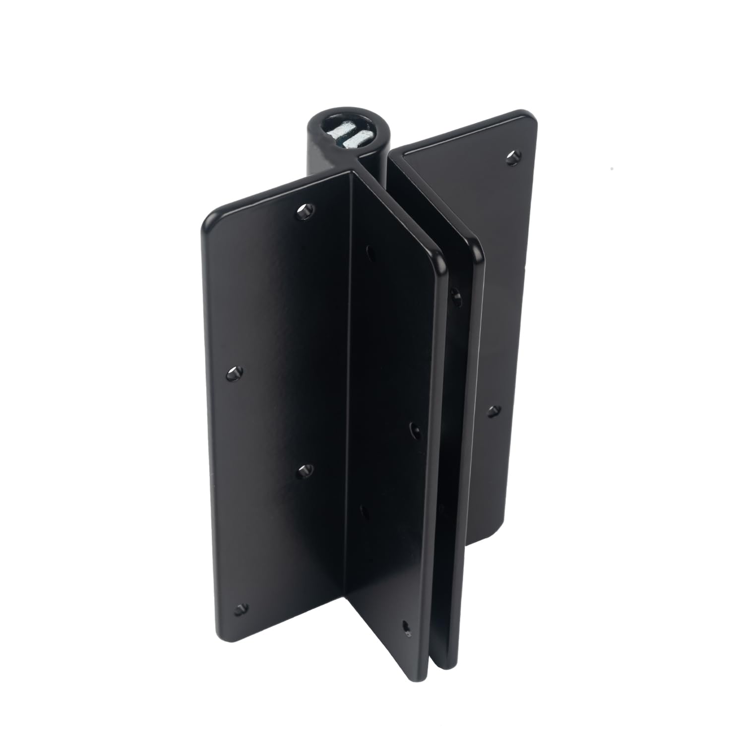 Gudwells Aluminum 5 3/4β Self Closing Metal Safety Gate Hinge for Residential Pool Safety Gate Aluminum Vinyl Iron Wood Gate, Self Closing Force Adjustable Spring Hinges (Sold as a Pair)