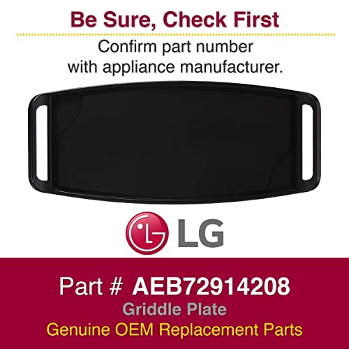 LG AEB72914208 Range/Stove Cooktop Griddle Plate/Grille Assembly, Black
